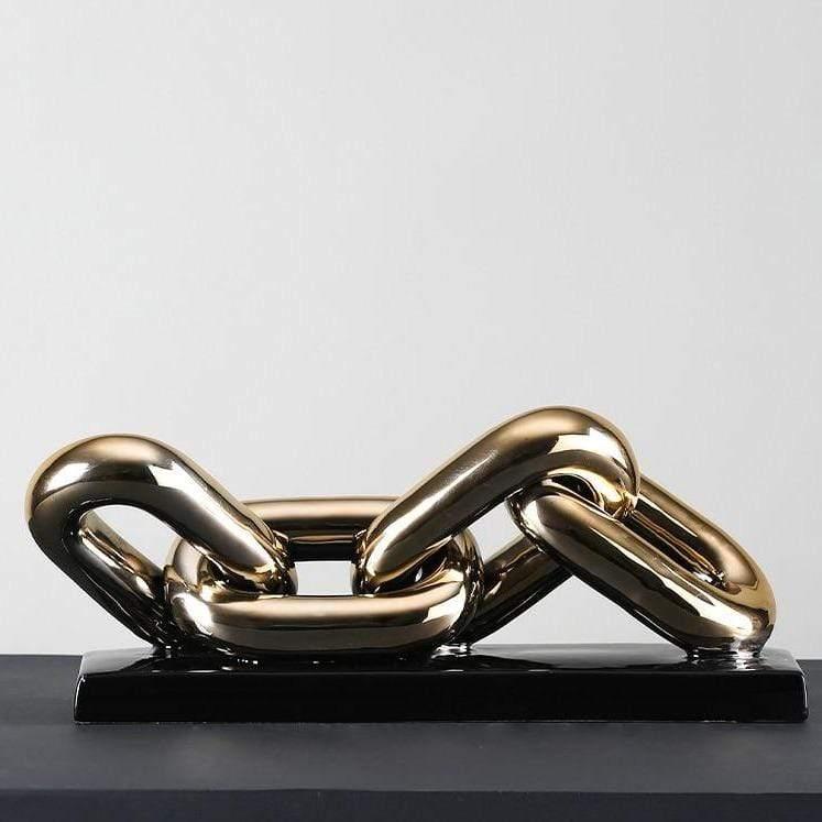 Modern Minimalist Metal Chain Wall Hanging Decor – Zoraro