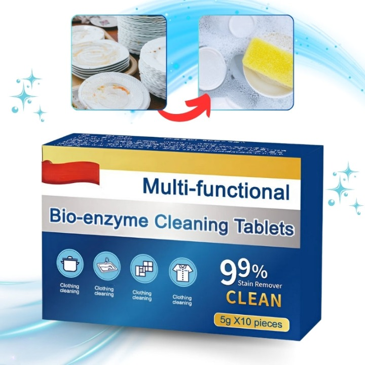 EcoCleanse™ - Organic Enzyme Detergent Tablets for Laundry & Home – Zoraro