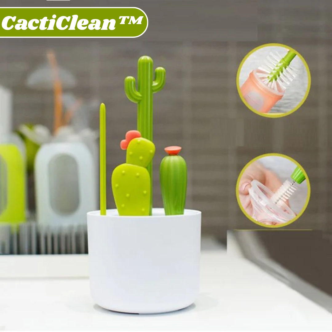 Multi-Purpose Cactus Cleaning Brush for Indoor Plants – Zoraro