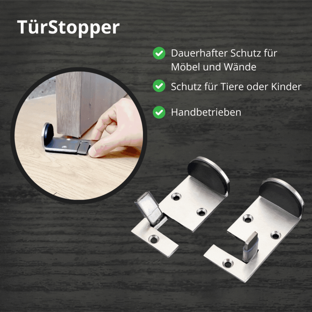 (1+1 Free) DoorStopper™ - The door stopper that holds your door just t ...