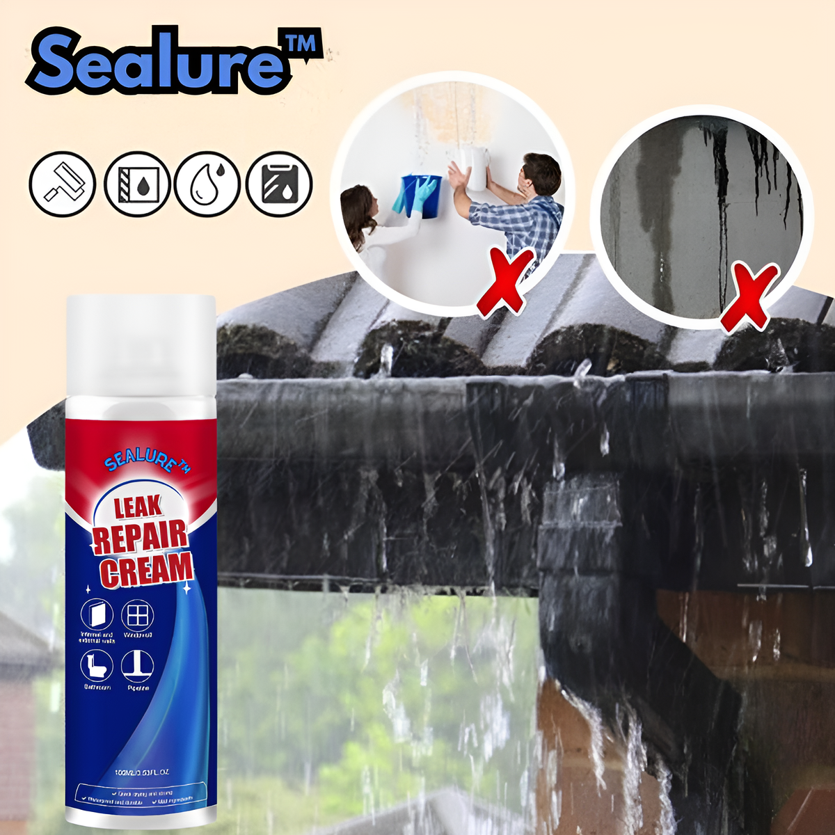 SeaLure - Waterproof leak repair spray – Zoraro