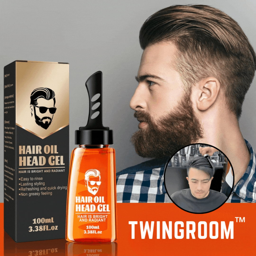 TwinGroom - 2-in-1 hair gel with comb – Zoraro
