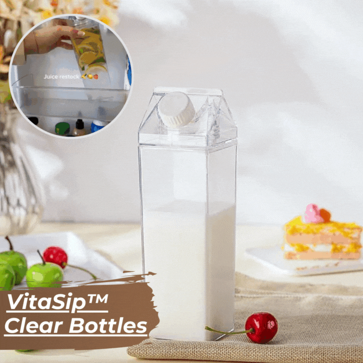 VitaSip - Transparent bottles – Zoraro