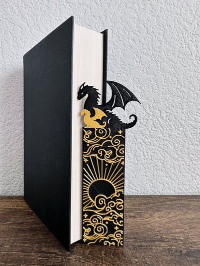 Crimsonmark Acrylic Dragon Bookmark Set of 3 PCS – Zoraro