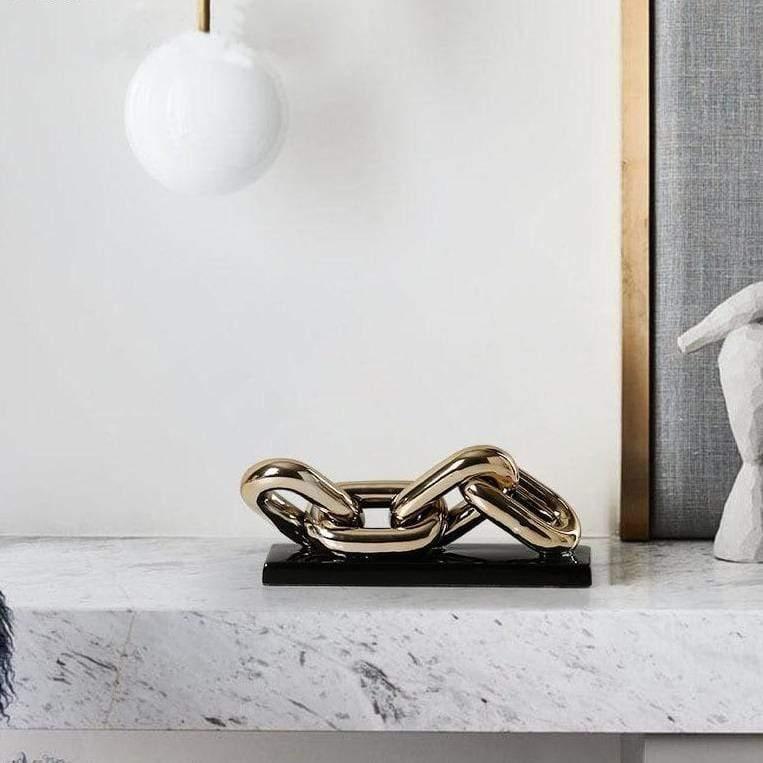 Modern Minimalist Metal Chain Wall Hanging Decor – Zoraro