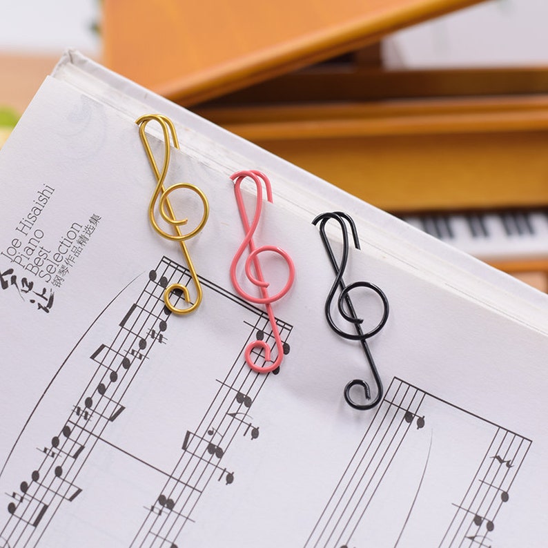 TuneClips - Musical Note Paper Clips – Zoraro